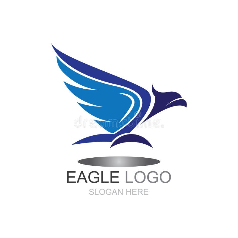 Eagle Logo Design. Fly Eagle Logo Design Vector Inspiration Stock ...
