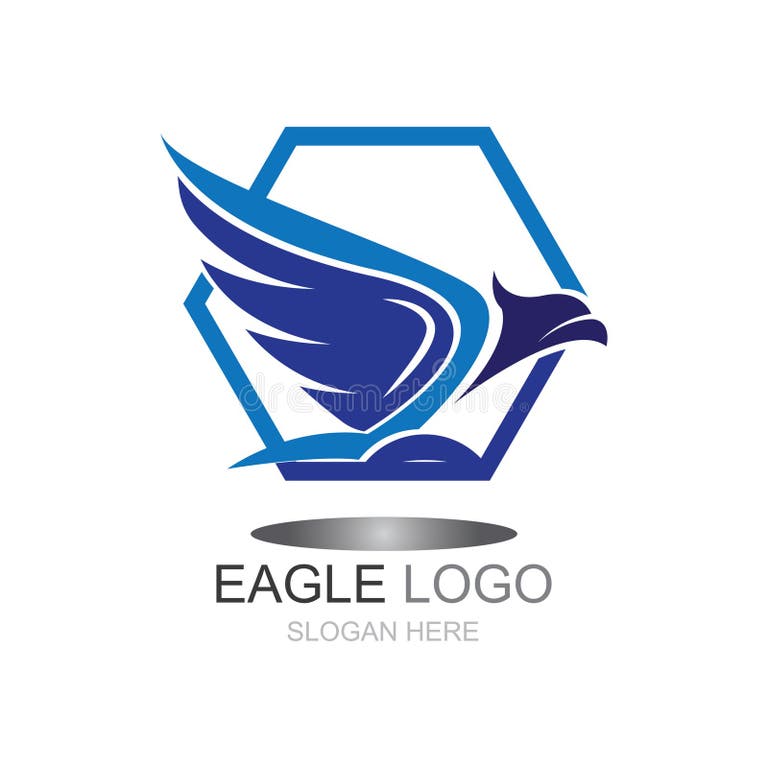 Eagle Logo Design. Fly Eagle Logo Design Vector Inspiration Stock ...