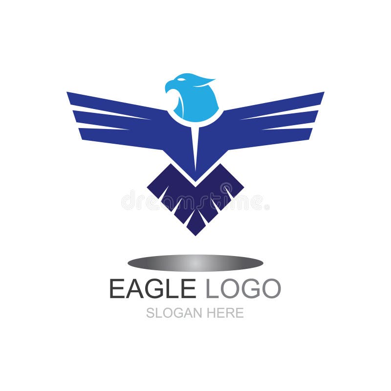 Eagle Logo Design. Fly Eagle Logo Design Vector Inspiration Stock ...