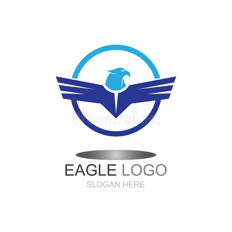 Eagle Logo Design. Fly Eagle Logo Design Vector Inspiration Stock ...