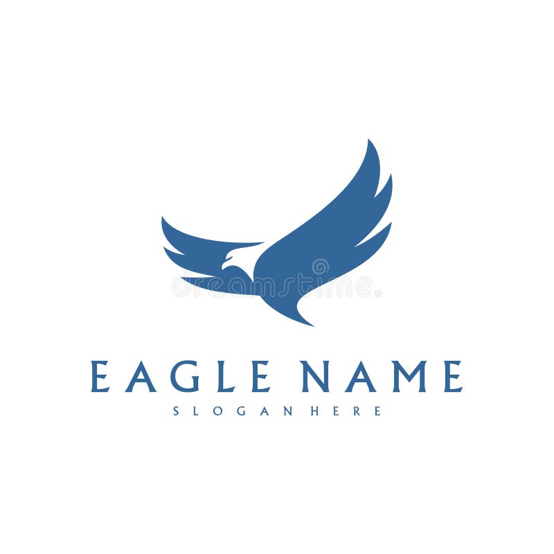Eagle Logo Design Vector Template. Simple Icon Symbol Stock ...