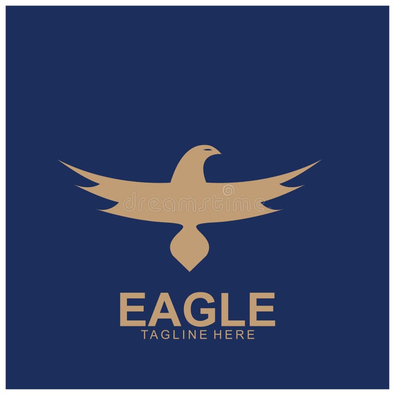 Eagle Logo with Modern Concept Stock Vector - Illustration of icon ...