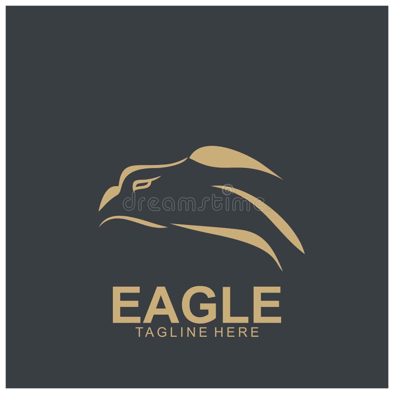 Eagle Logo with Modern Concept Stock Vector - Illustration of hunter ...