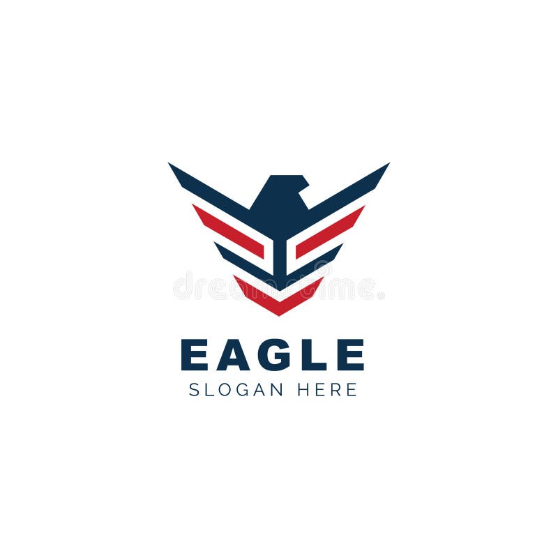 Eagle Logo Template Design Icon Illustration Vector, Stock Vector ...