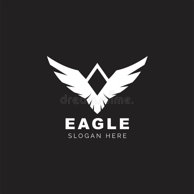 Eagle Logo Template Design Icon Illustration Vector, Stock Vector ...