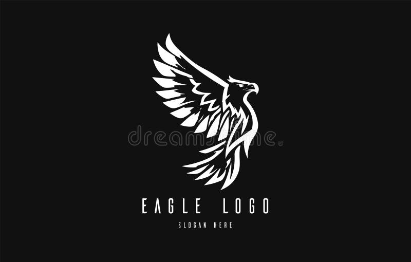 Eagle Logo Vector. Stylized Graphic Eagle Bird Logo Template Stock ...