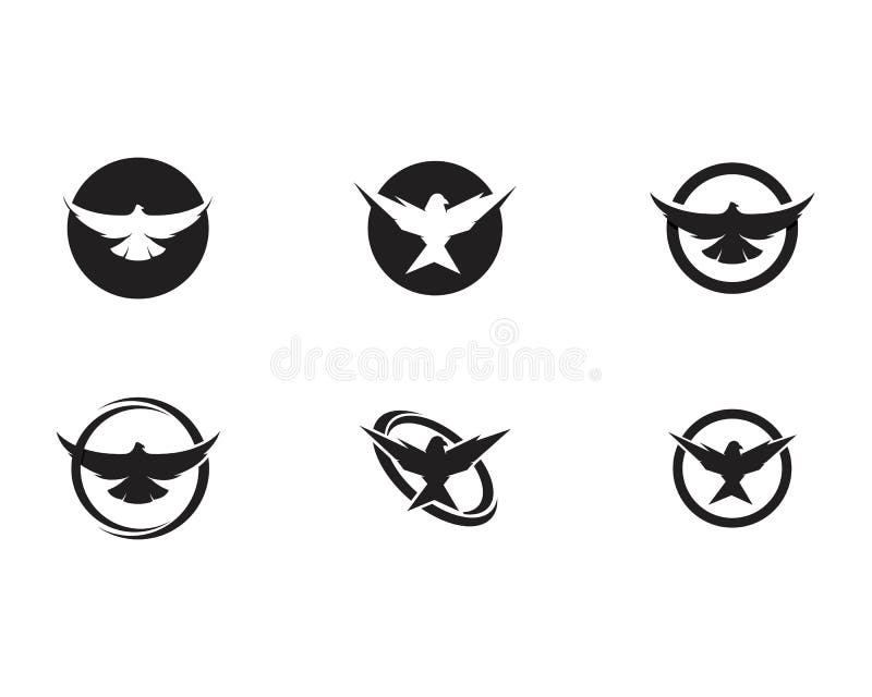 Eagle Logos Template Vector Icon Stock Vector - Illustration of elegant ...