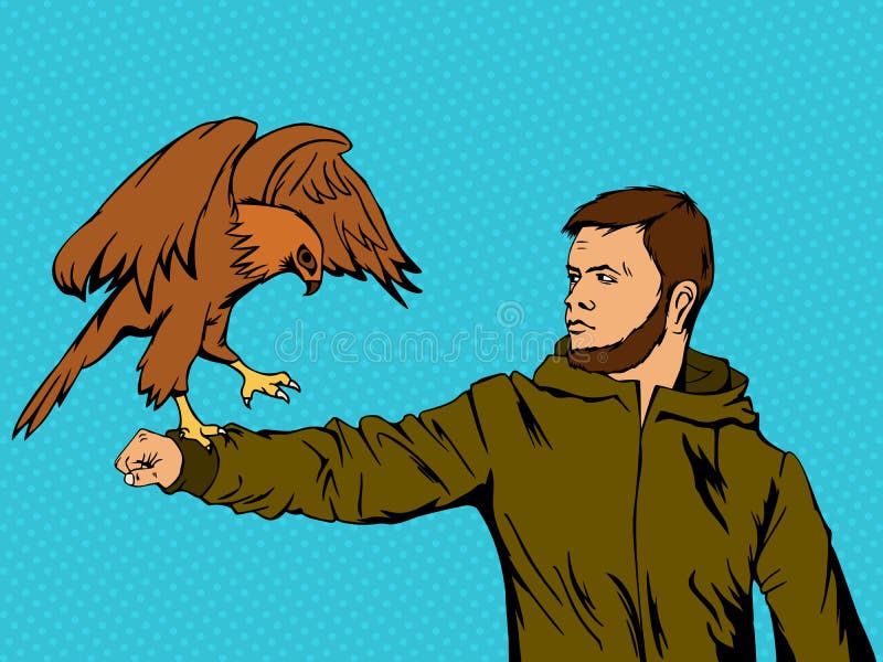 Eagle Man's Hand Stock Illustrations – 4 Eagle Man's Hand Stock ...