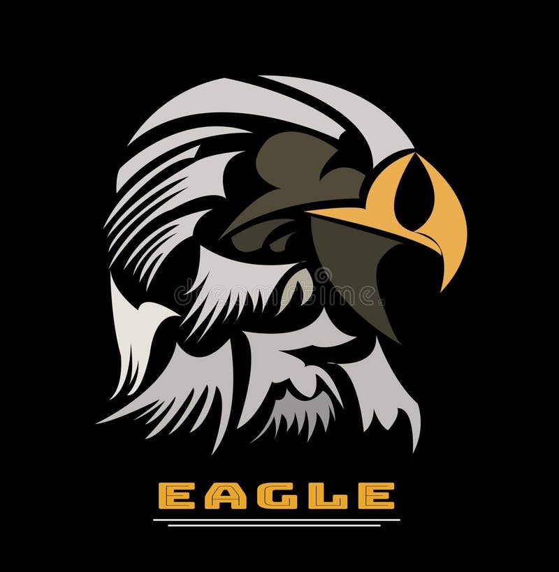 Eagle moscot logo stock illustration. Illustration of moscot - 273420497