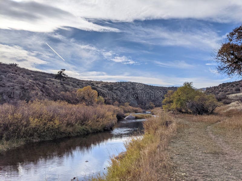 Eagle Open Space Colorado Wild Hiking Stock Photo - Image of reflection ...