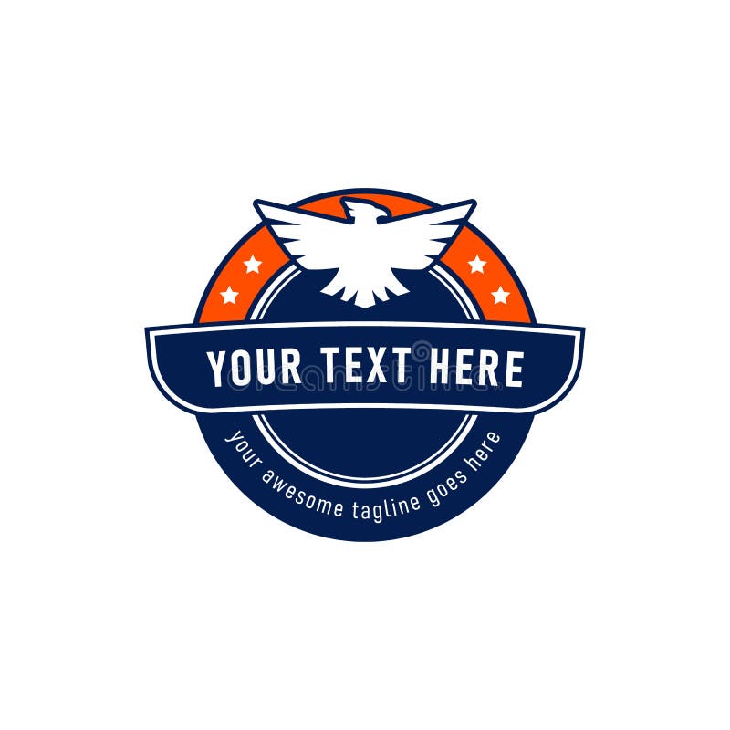 Eagle Logo Round Stock Illustrations – 868 Eagle Logo Round Stock ...