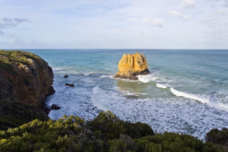 Eagle Rock Volcanic Stack foto de archivo. Imagen de punta - 54374836