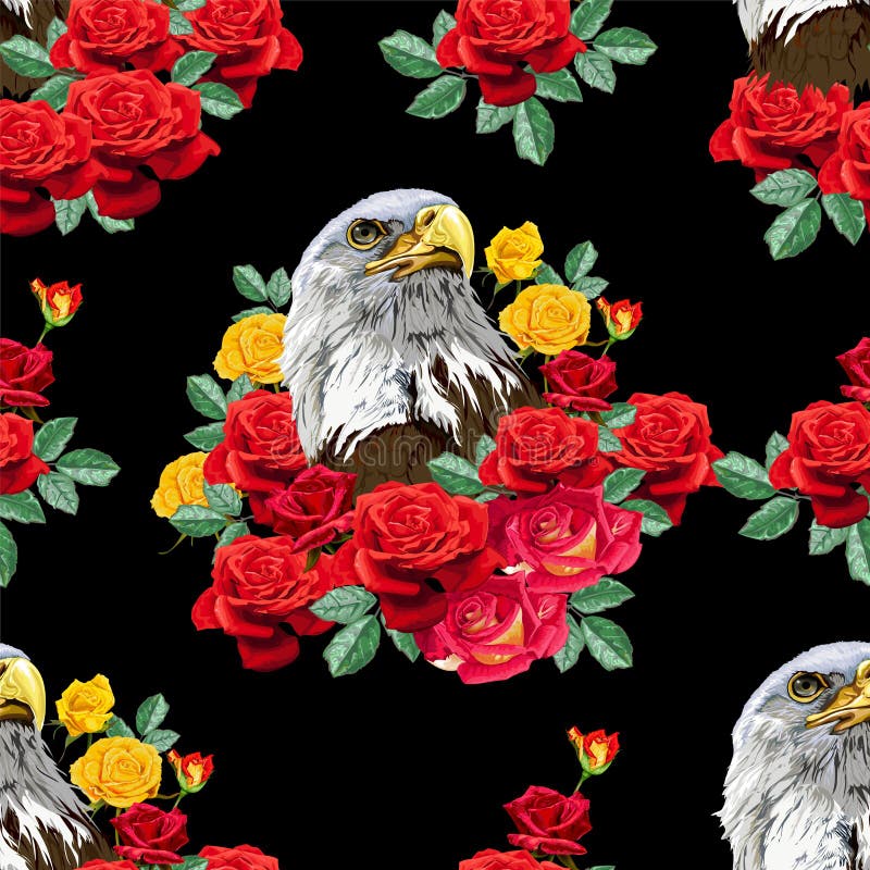 Eagle Roses Stock Illustrations – 424 Eagle Roses Stock Illustrations ...