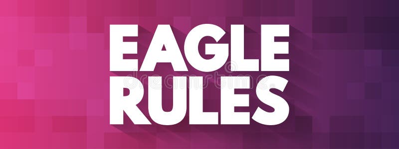 Eagle Rules Stock Illustrations – 37 Eagle Rules Stock Illustrations ...