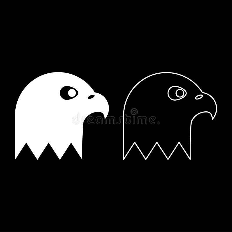 Set Bald Eagles Vector Illustration Stock Illustrations – 124 Set Bald ...