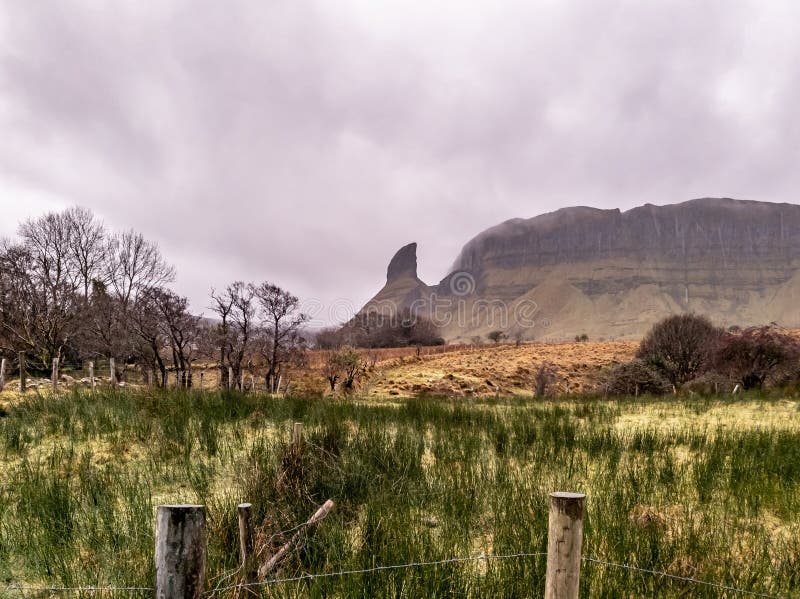 Eagle S Rock in County Sligo - Republic of Ireland Stock Photo - Image ...