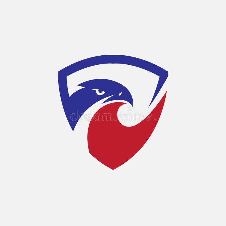 Eagle shield icon design stock illustration. Illustration of corporate ...