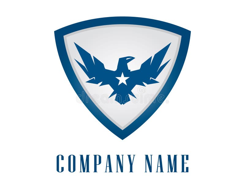 Eagle shield logo stock vector. Illustration of marketing - 139552441