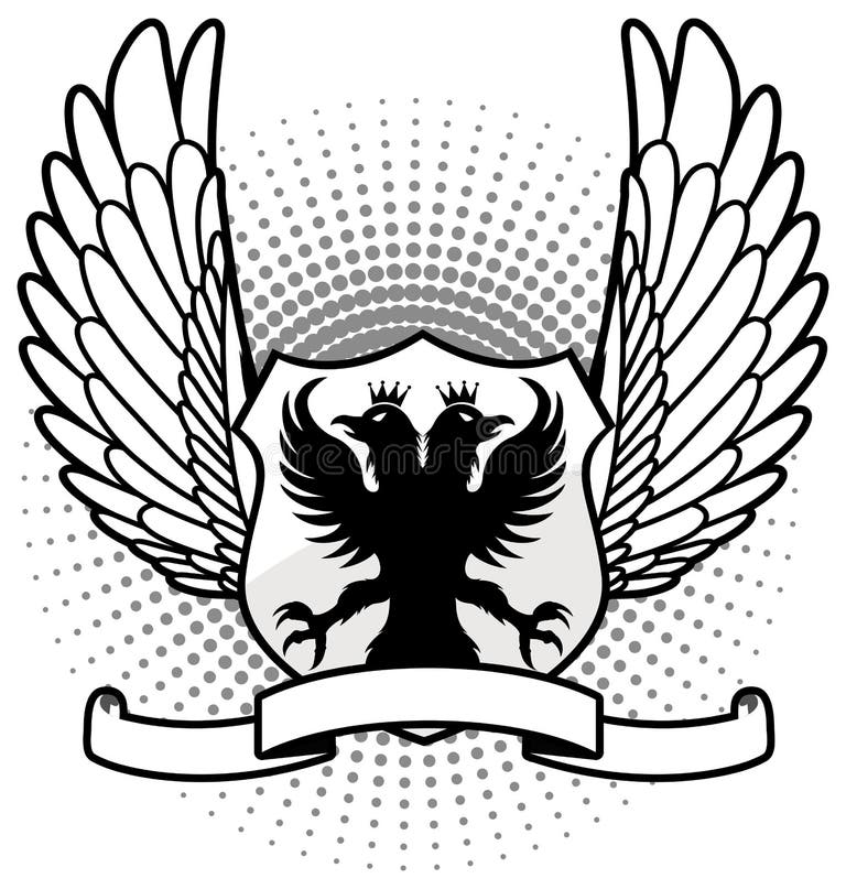 Eagle Shield Stock Illustrations – 21,671 Eagle Shield Stock ...