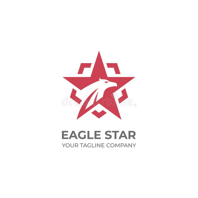 Eagle star logo vector stock vector. Illustration of phoenix - 174049070