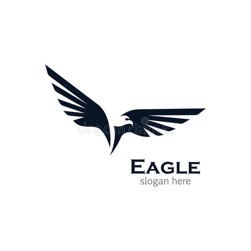 Eagle vector icon stock vector. Illustration of hawk - 175358915
