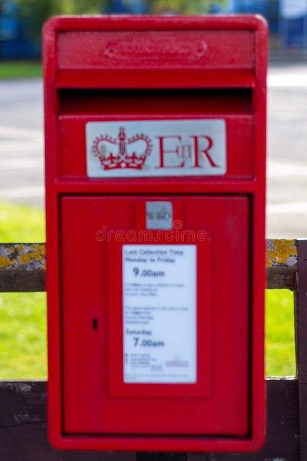 Eaglescliffe, Uk 07,01,2020 Red Uk Post Box Editorial Photography ...