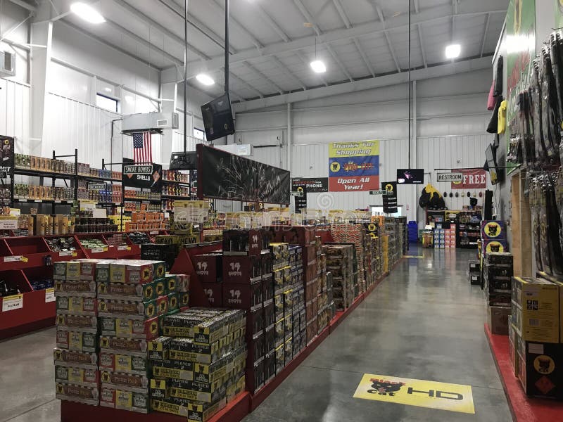 Fireworks Store Interior 7854 Editorial Photo - Image of building ...