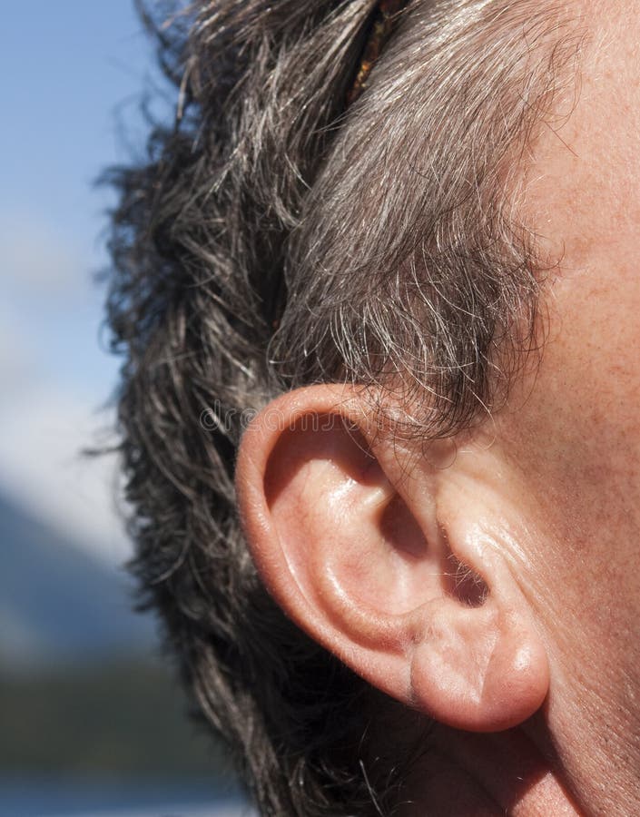 Ear stock photo. Image of girl, closeup, lobe, mute, innerear - 26702222