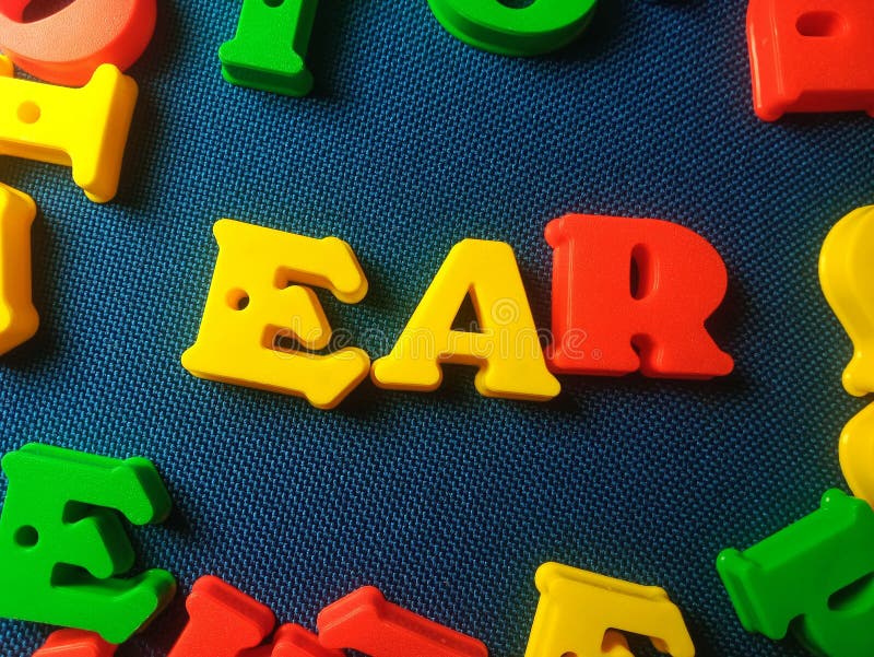 Ear Alphabet Colorful Stock Photos - Free & Royalty-Free Stock Photos ...