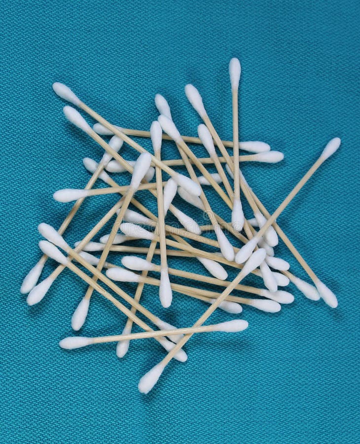 Cotton ear buds stock photo. Image of macro, clean, clear - 67273364