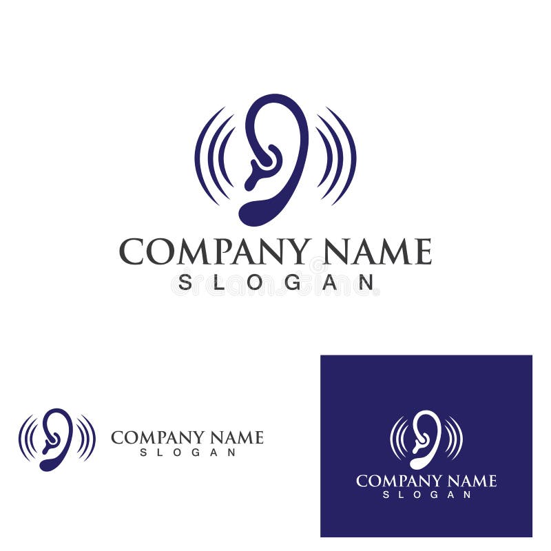 Ear Care Logo and Symbol Vector Stock Vector - Illustration of concept ...