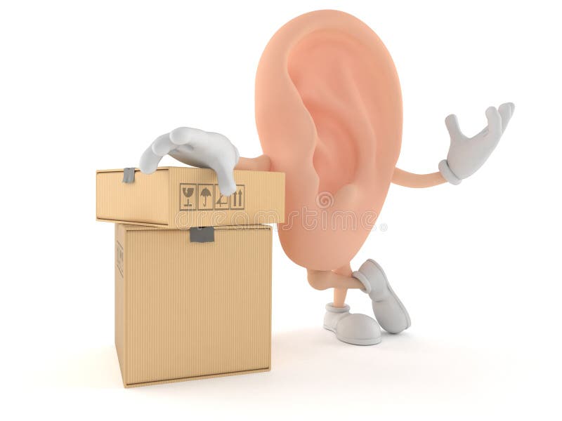 3d Ear Carton Stock Illustrations – 20 3d Ear Carton Stock ...