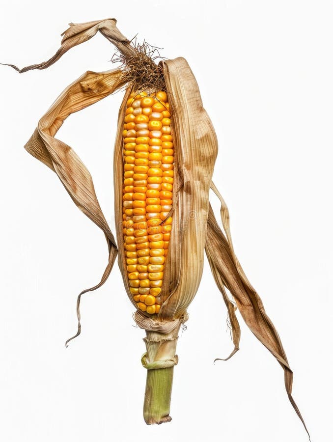 Ear of Corn Stalk stock image. Image of rustic, crops - 382778471