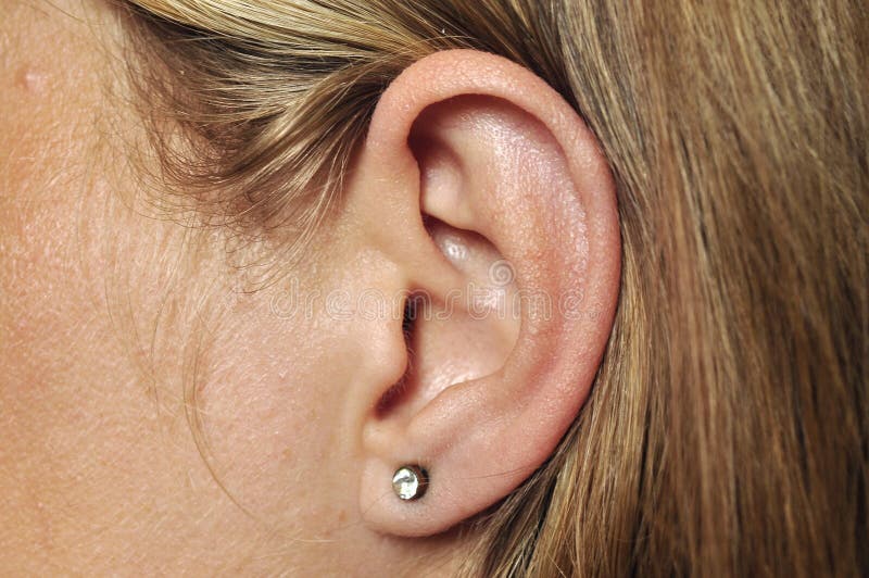 Ear Hearing stock photo. Image of hair, communication - 73393092