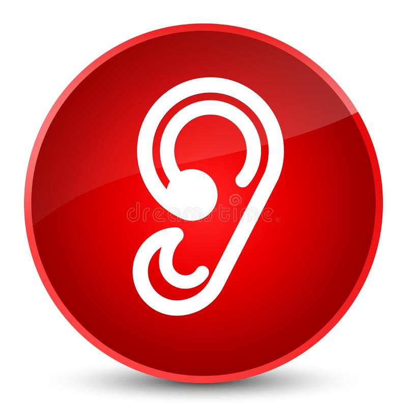 Ear Icon Icon Stock Illustrations – 79,330 Ear Icon Icon Stock ...
