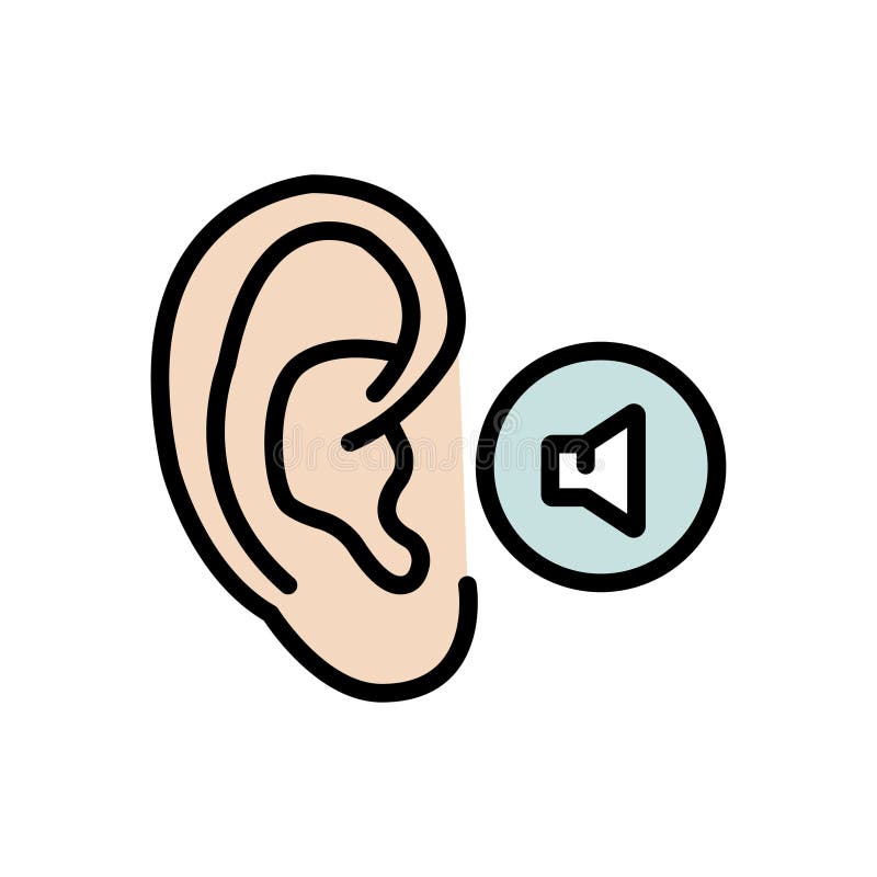 Ear Color Isolated Stock Illustrations – 23,472 Ear Color Isolated ...
