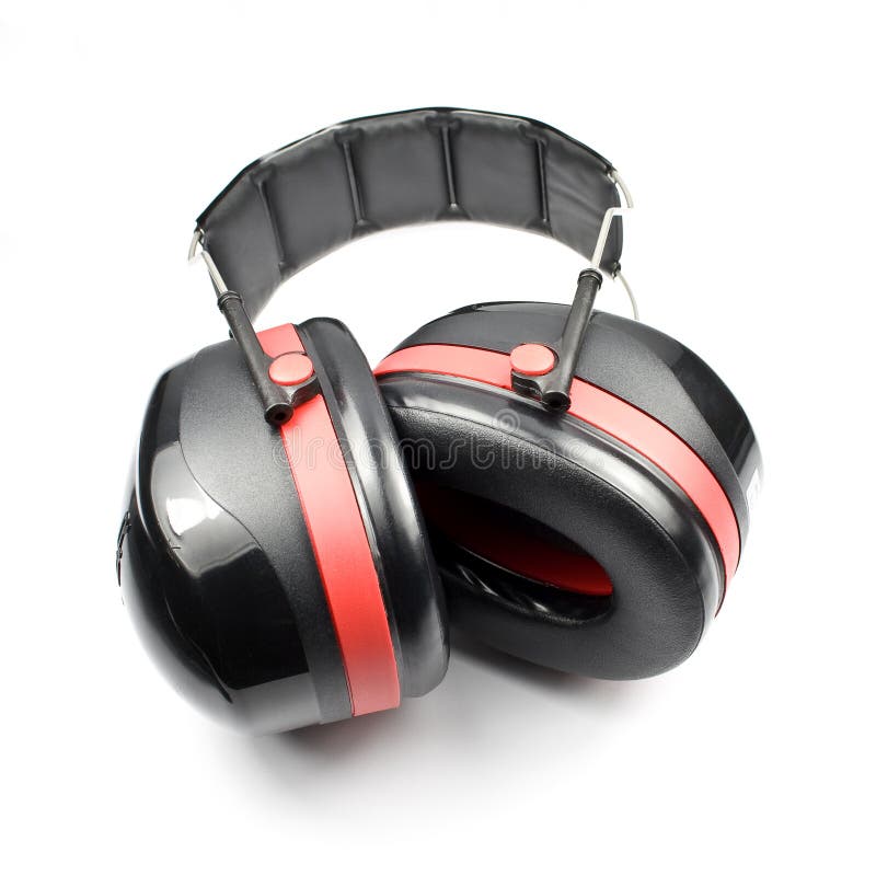 Ear muffs or ear defender stock image. Image of industry - 16835743