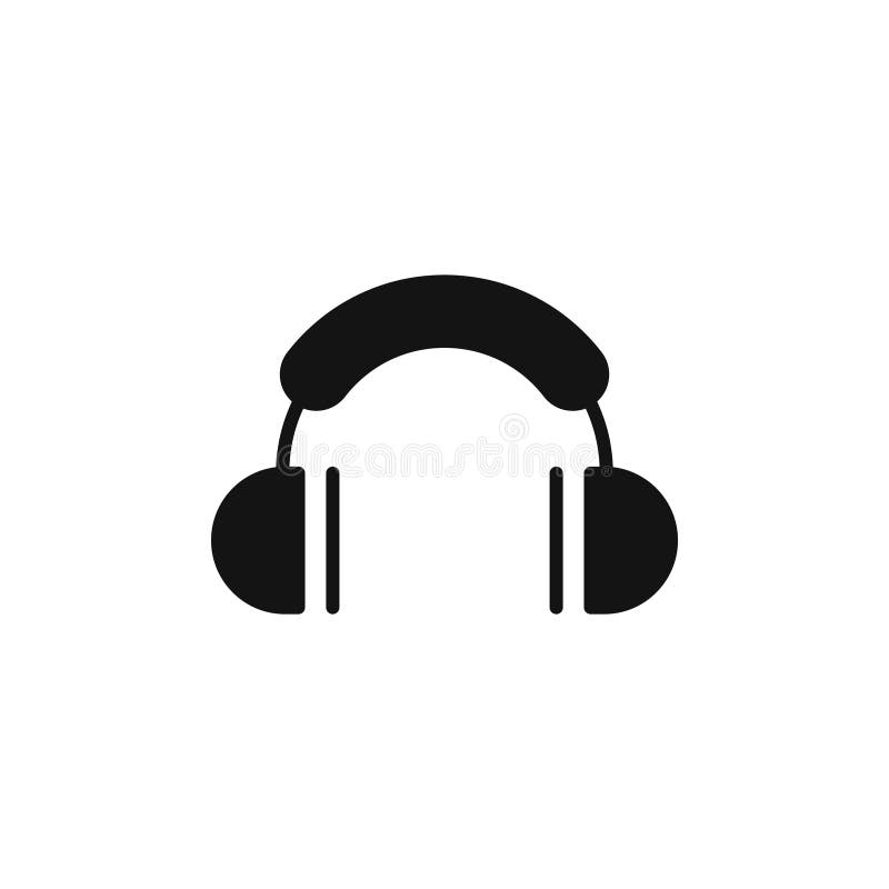 Ear Muffs Icon Isolated on White Background Stock Vector - Illustration ...