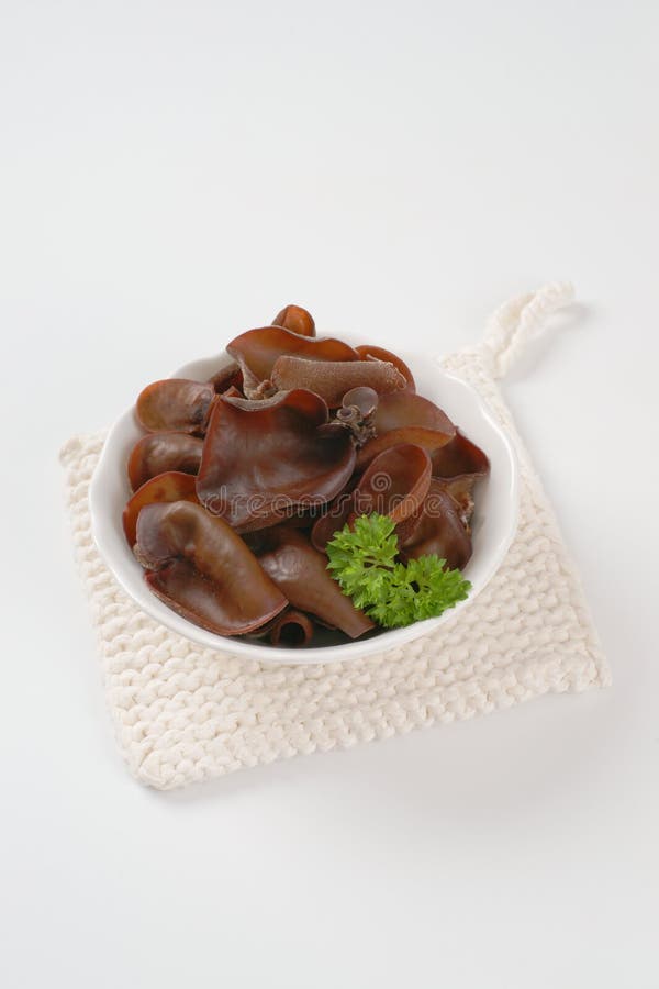 Ear mushrooms stock photo. Image of boiled, healthy, plant - 59918524