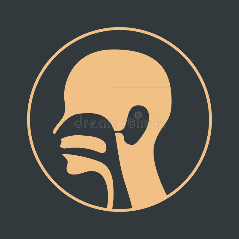 Ear nose and throat logo stock vector. Illustration of symbol - 76645776