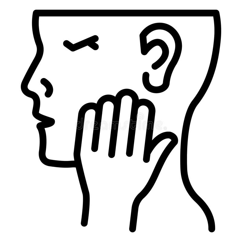Ear Pain Isolated Vector Icon that Can Be Easily Modified or Edit Stock ...