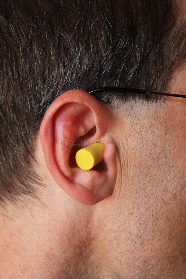 Ear Plugs stock image. Image of noise, people, osha, hearing - 8861219