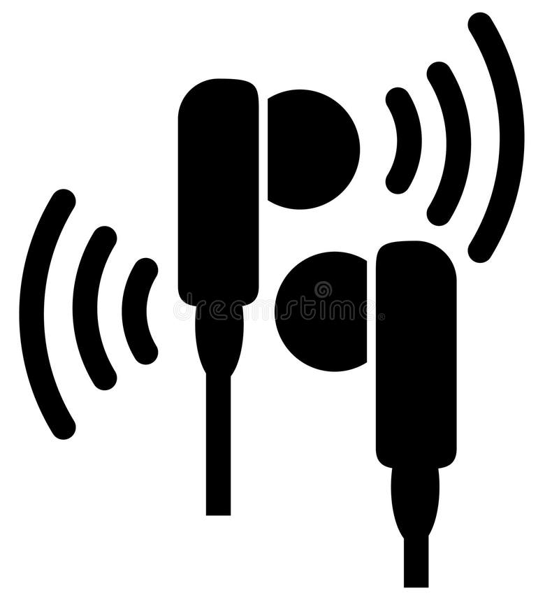 Ear Plug Icon - Illustration Stock Illustration - Illustration of noise ...