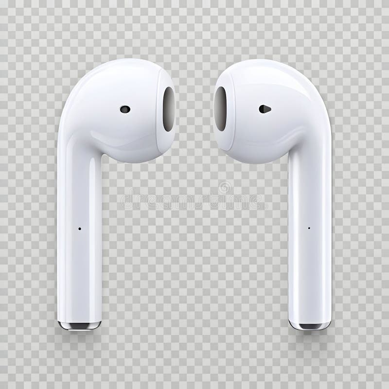 Ear Pods Transparent Background Ai Generated Stock Illustrations – 13 ...