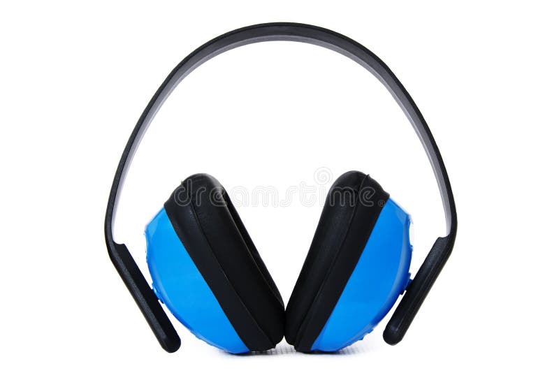 Ear Protection â€“ Blue stock image. Image of noise, single - 41538875