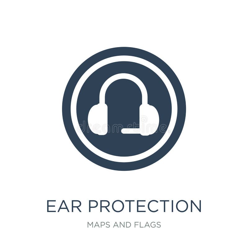 Wear Earplugs Symbol Sign Isolate On White Background,Vector ...