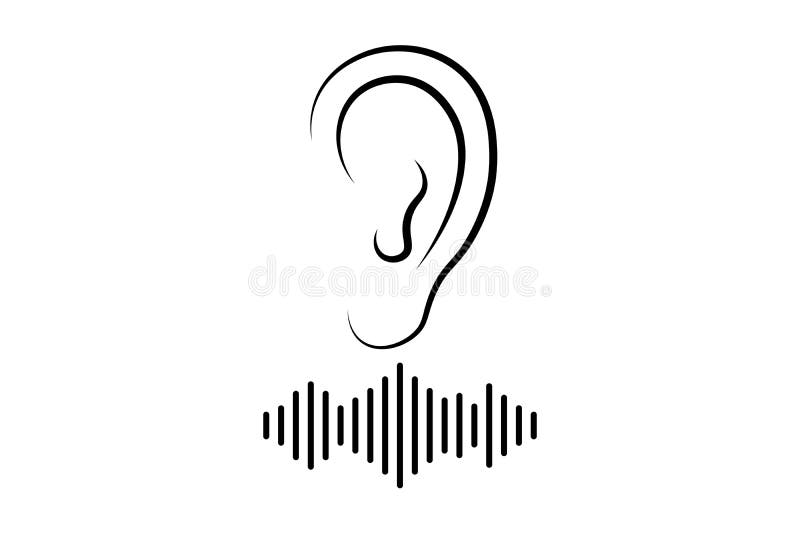 Ear. Simple Icon. Flat Style Element for Graphic Design. Vector EPS10 ...