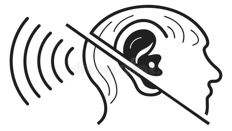 Ear Sound Waves Vector Stock Illustrations – 2,043 Ear Sound Waves ...