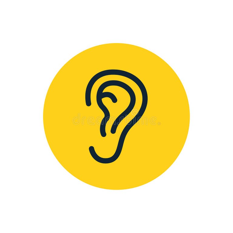 Ear Symbol Stock Illustrations – 95,412 Ear Symbol Stock Illustrations ...