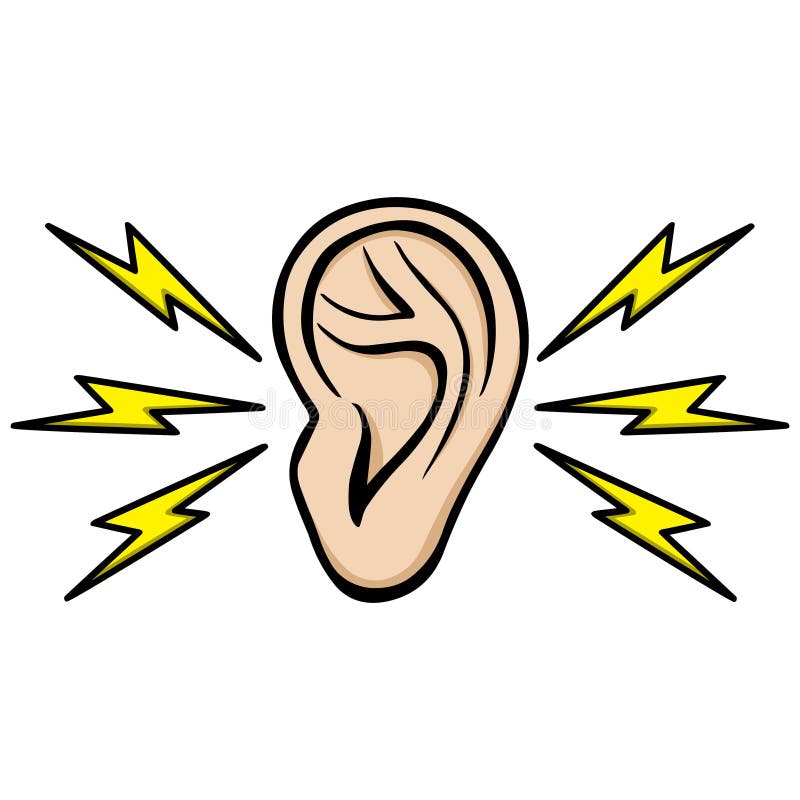 Earache stock vector. Illustration of illness, graphic - 53855968